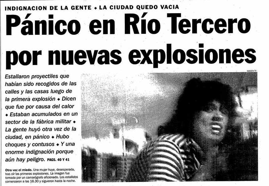 El atentado en Fábrica Militar Río Tercero: A 25 años de las ...